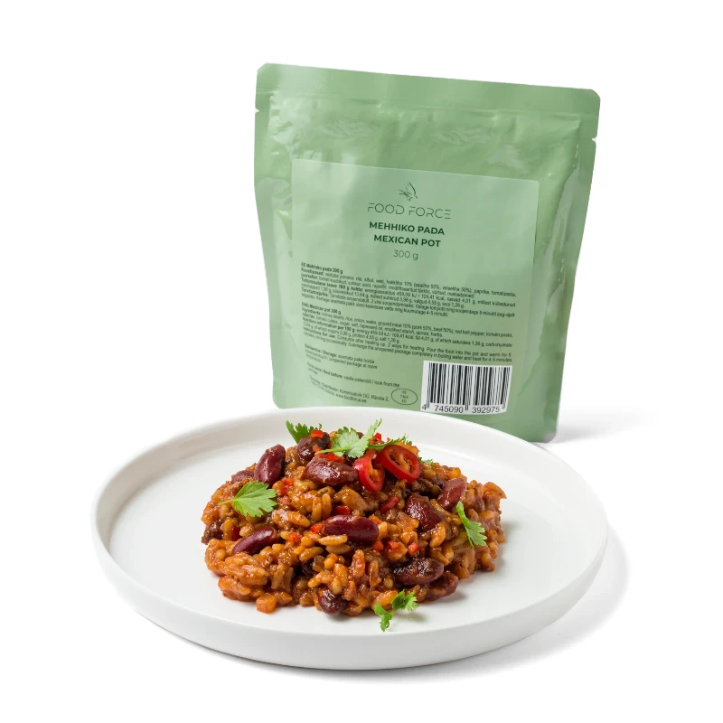 Food Force - Mexikansk Gryderet - Turmad og proviant af høj kvalitet